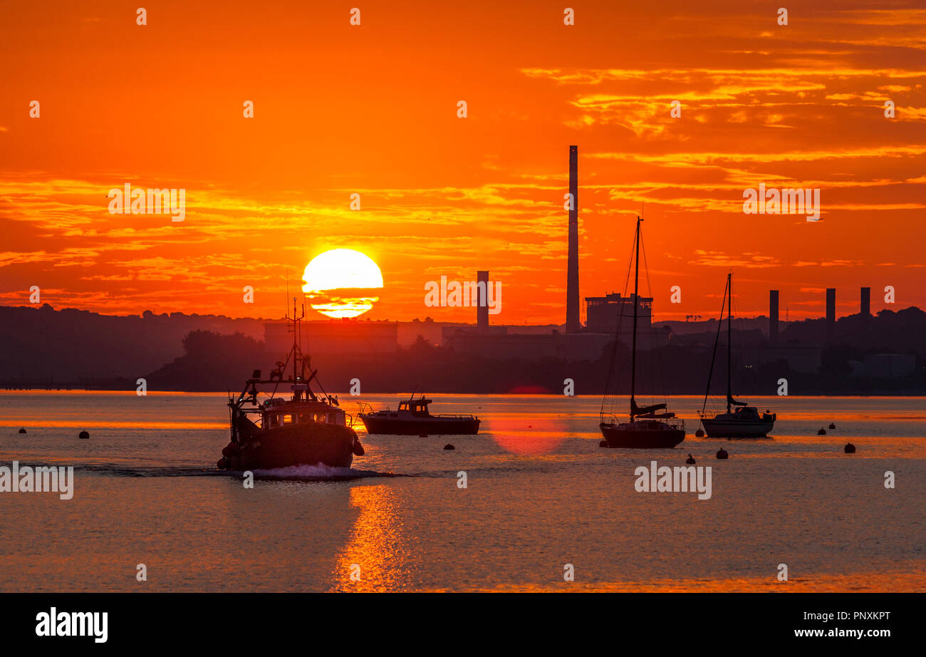 Crosshaven, Cork, Ireland. 27th June, 2018. Trawler Majestic IV ...