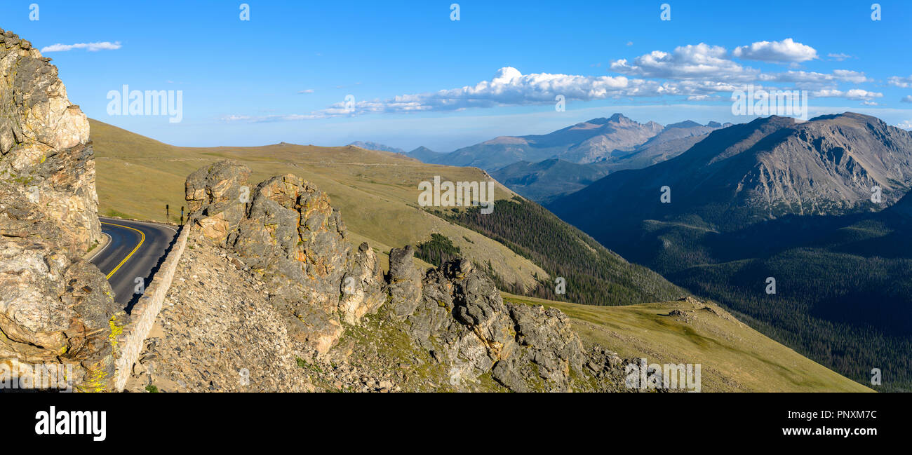 Rock cut rocky mountain national park hi-res stock photography and ...