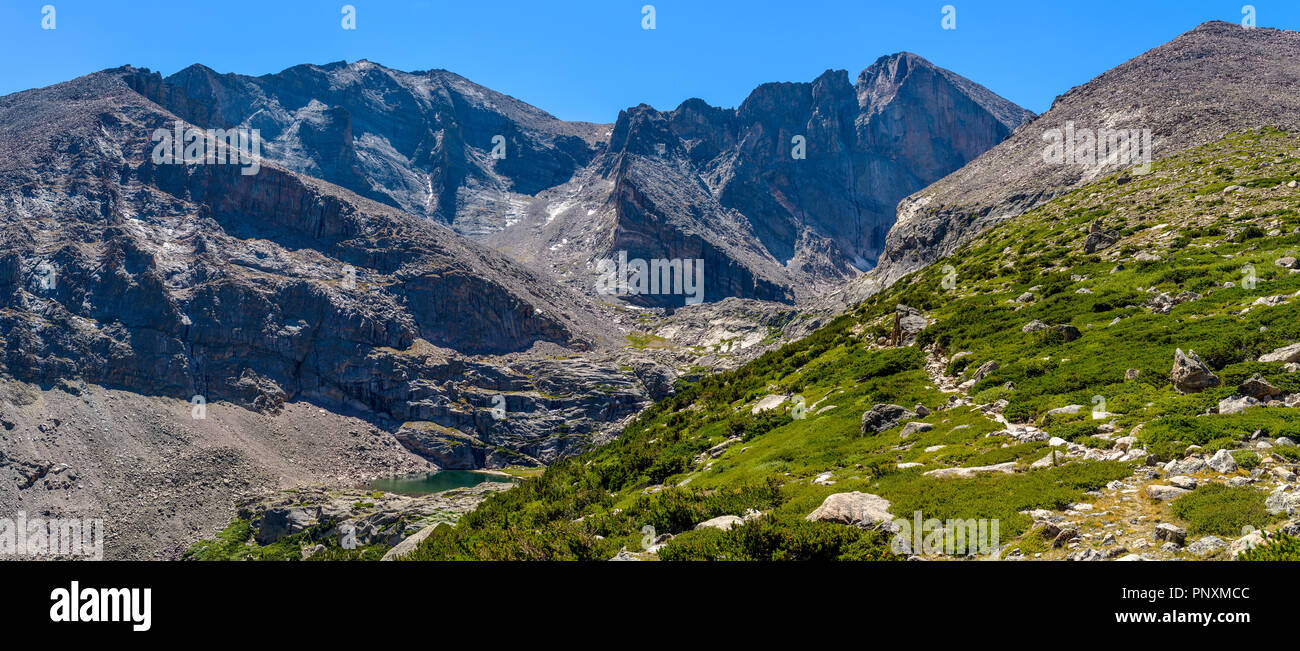 Chasm lake rocky hi-res stock photography and images - Alamy