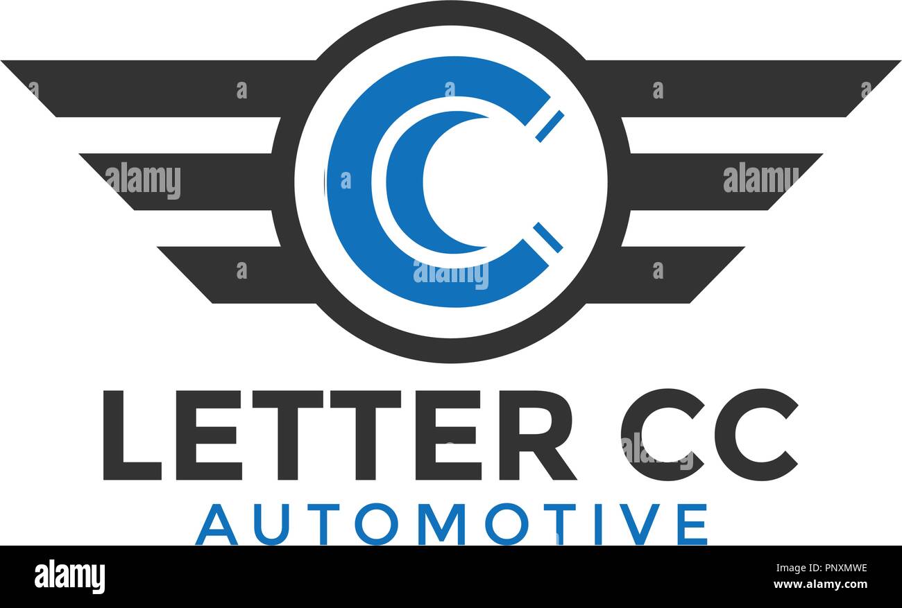 Cc letter logo Stock Vector Images - Alamy