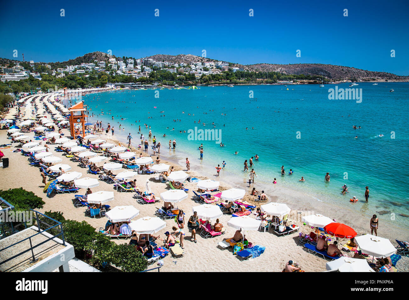 Voula beach greece hi-res stock photography and images - Alamy