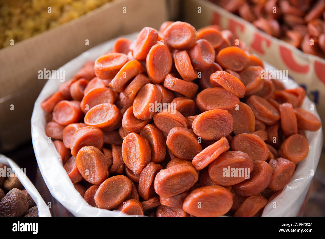Bag Of Apricots High Resolution Stock Photography and Images - Alamy