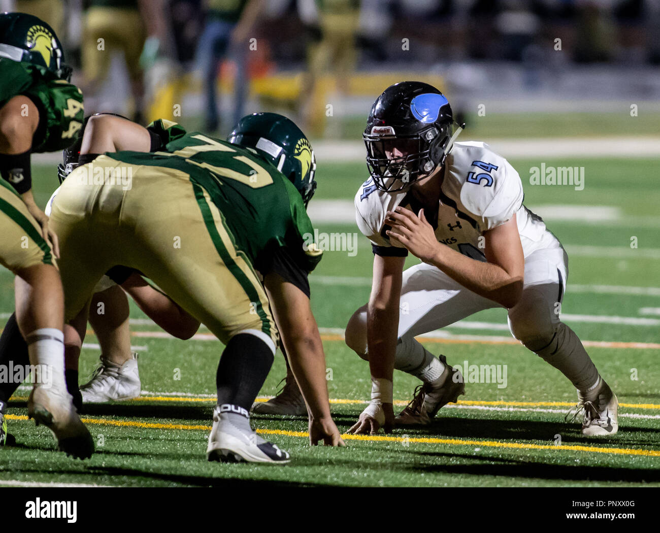 Pleasant Valley High School vs. Red Bluff football action in Red Bluff ...
