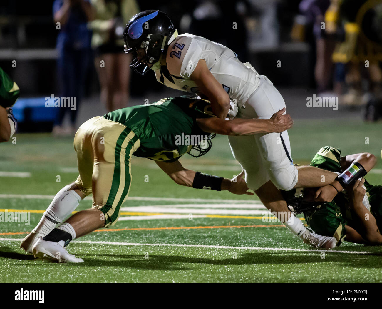 Pleasant Valley High School vs. Red Bluff football action in Red Bluff ...