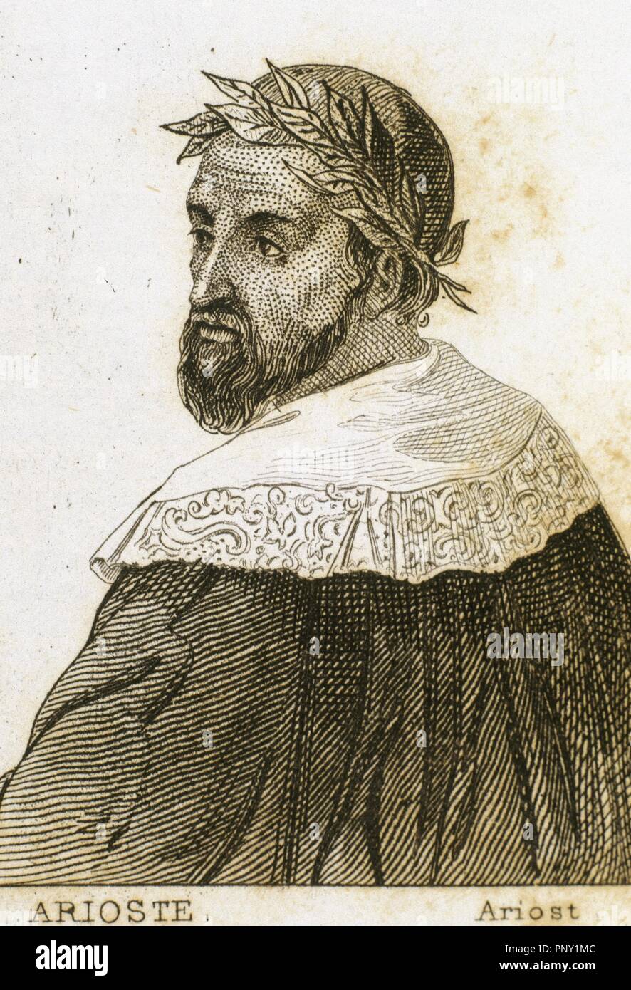 Ludovico ariosto 1474 1533 hi-res stock photography and images - Alamy