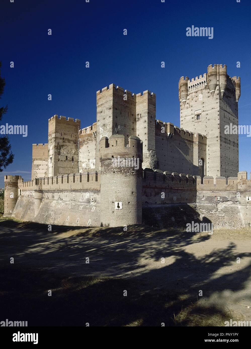 Spain. Castile-Leon. Medina del Campo. Castle of the La Mota ...