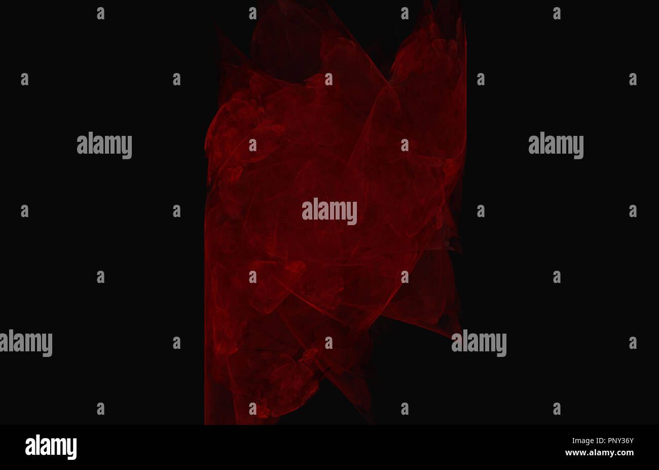 Red fractal texture on black background.Fantasy fractal texture ...