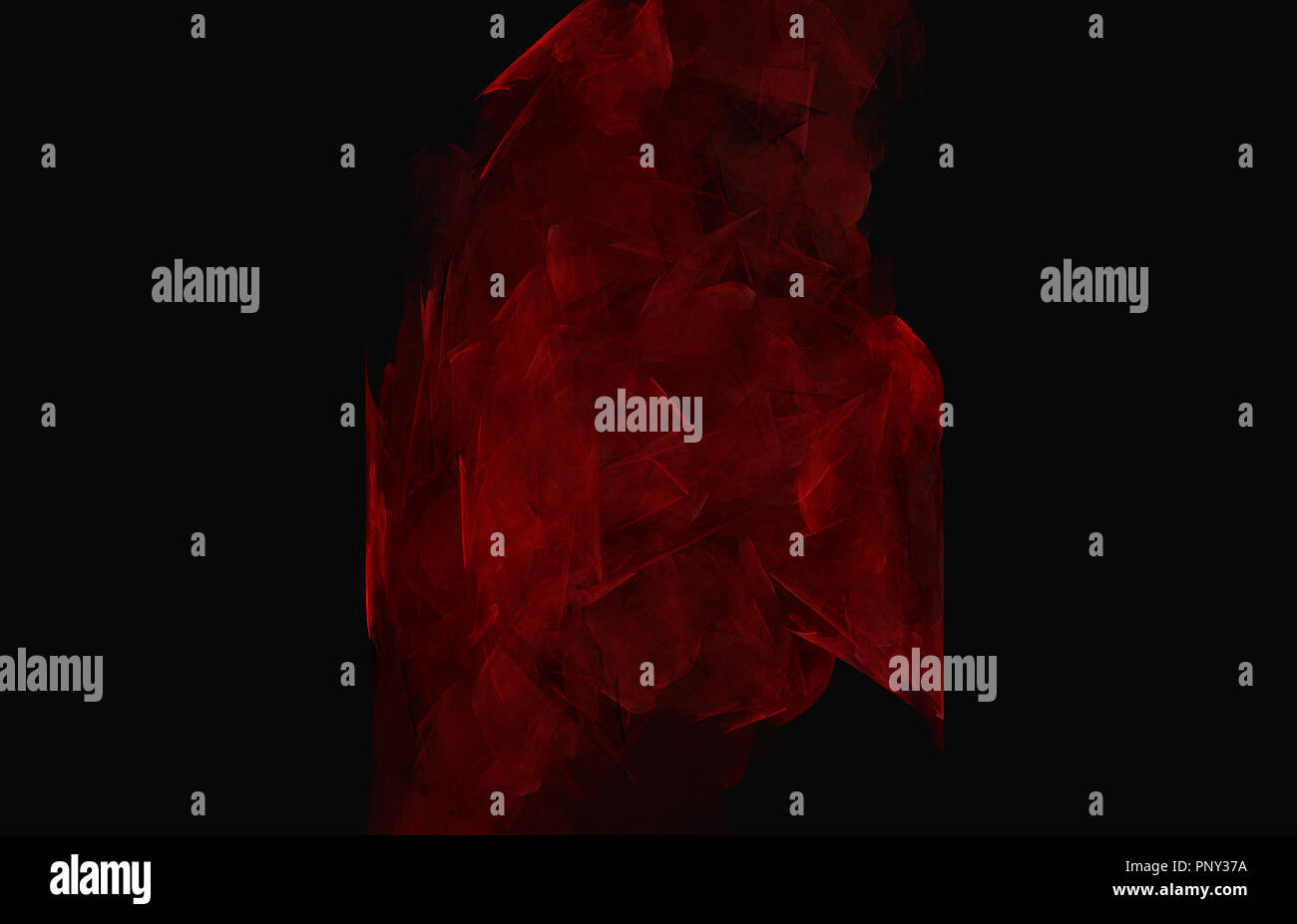 Red fractal texture on black background.Fantasy fractal texture ...