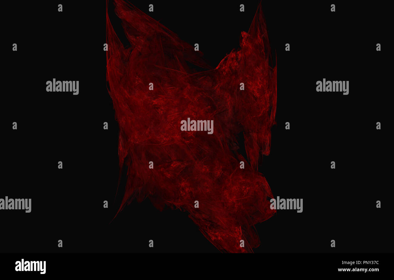 Red fractal texture on black background.Fantasy fractal texture ...