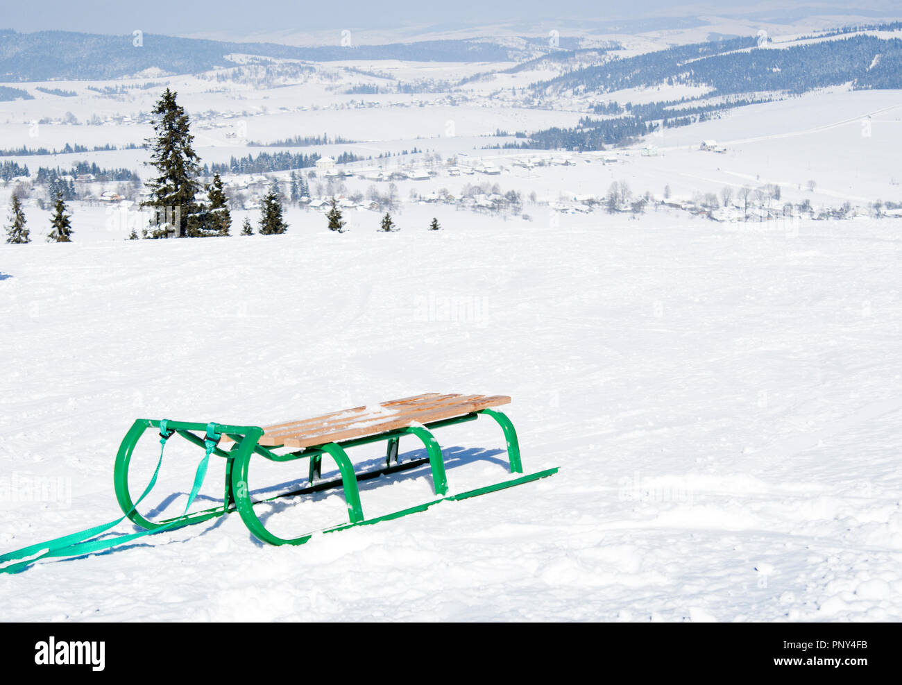 Vintage sled hi-res stock photography and images - Alamy