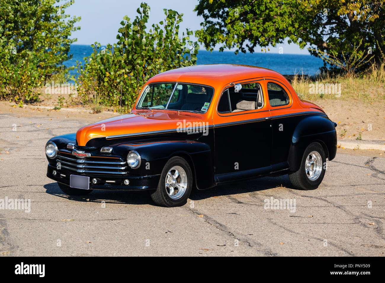 1947 Ford Mercury Monarch Street Rod Stock Photo - Alamy