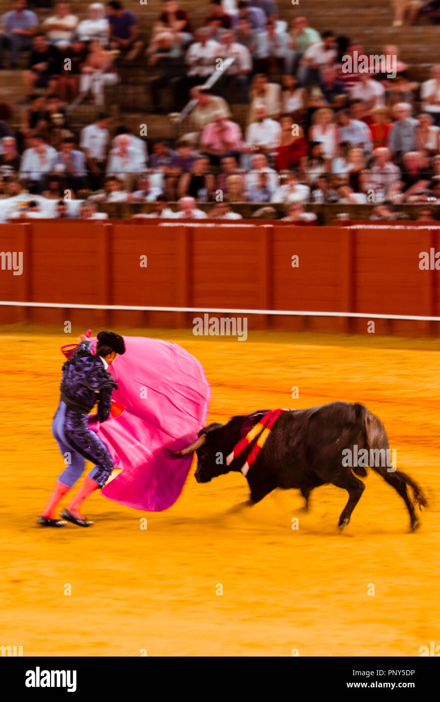 Bullfighting red cloth hi-res stock photography and images - Alamy