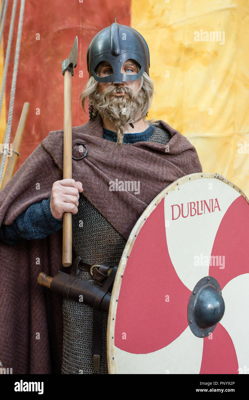 Warrior shield and axe hi-res stock photography and images - Alamy