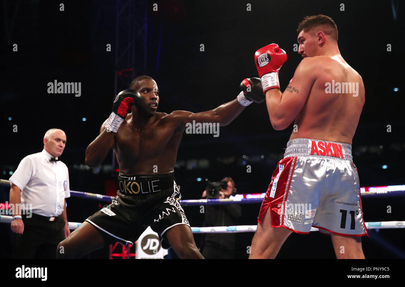 Lawrence okolie anthony joshua hi-res stock photography and images - Alamy