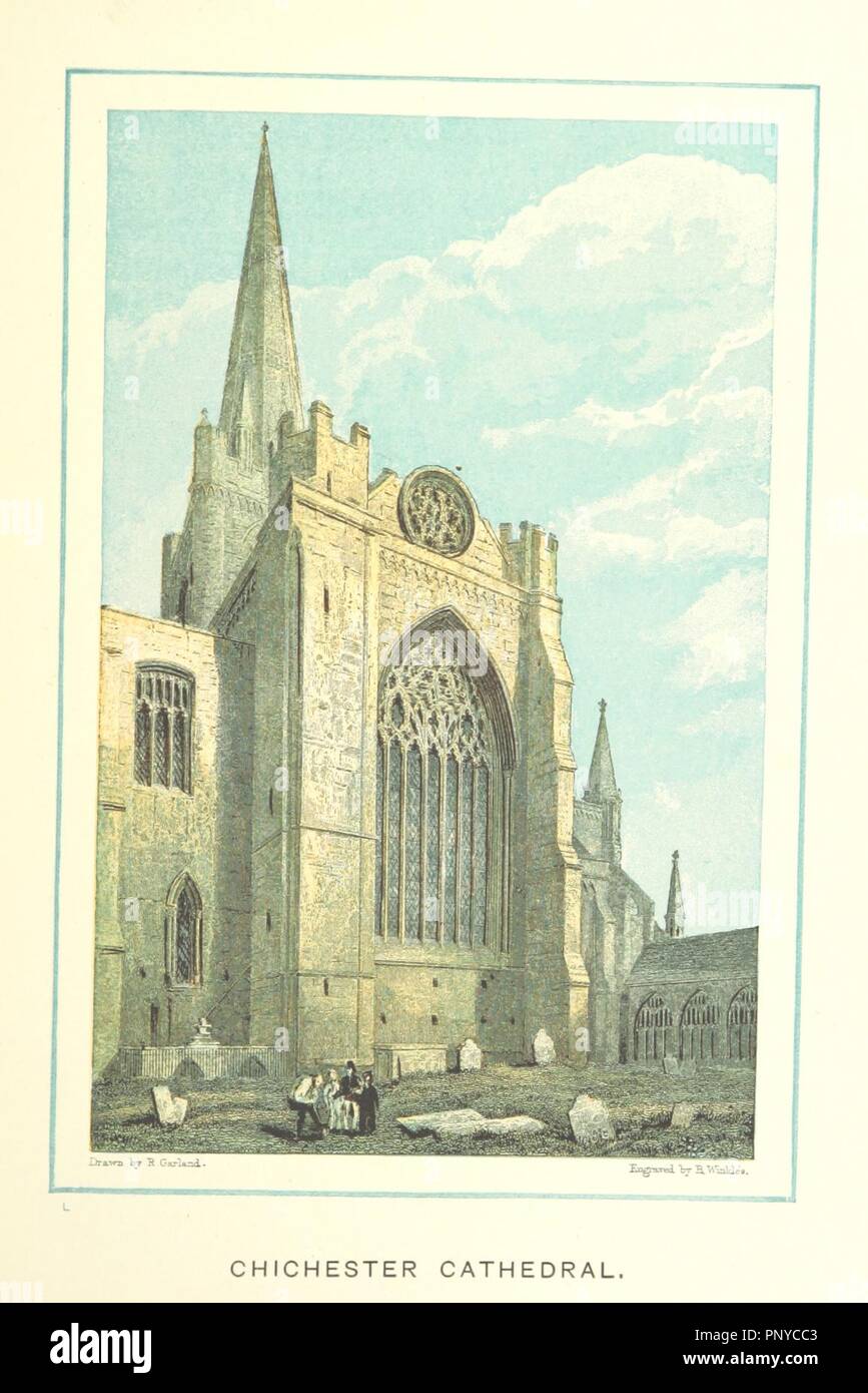 Chichester cathedral drawing hi-res stock photography and images - Alamy