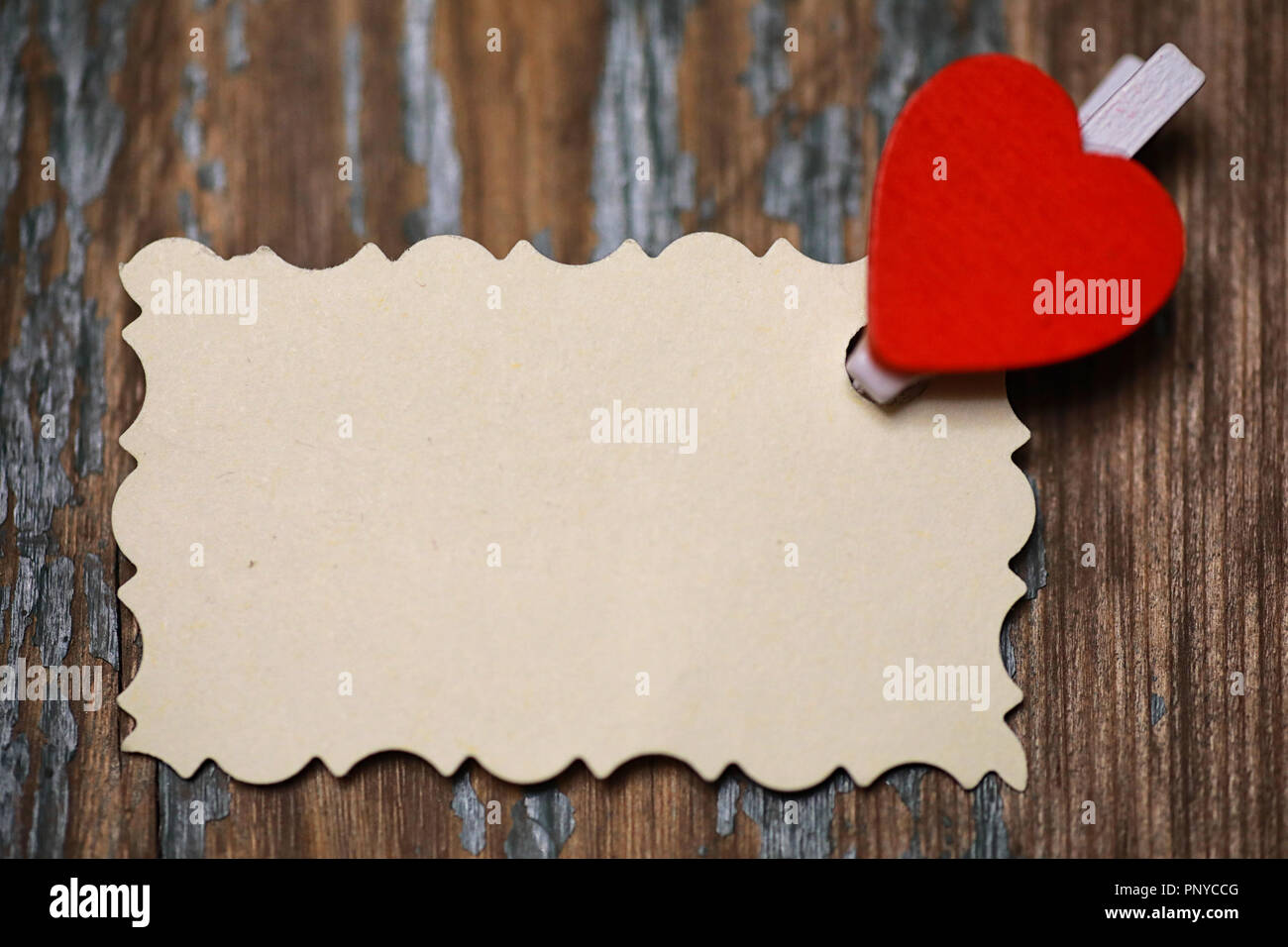 white sheet paper love notes and heart shape Stock Photo - Alamy
