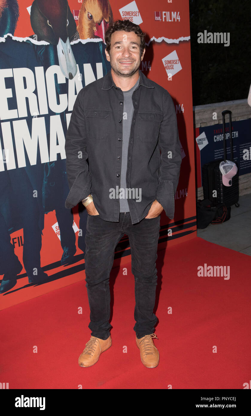 Guests attend attends the UK premiere of 'American Animals' Featuring ...