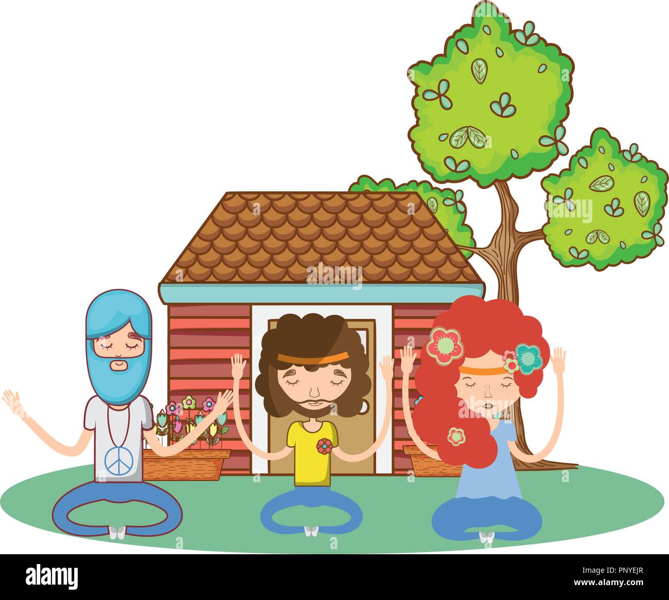 Diversity people cartoons hi-res stock photography and images - Alamy