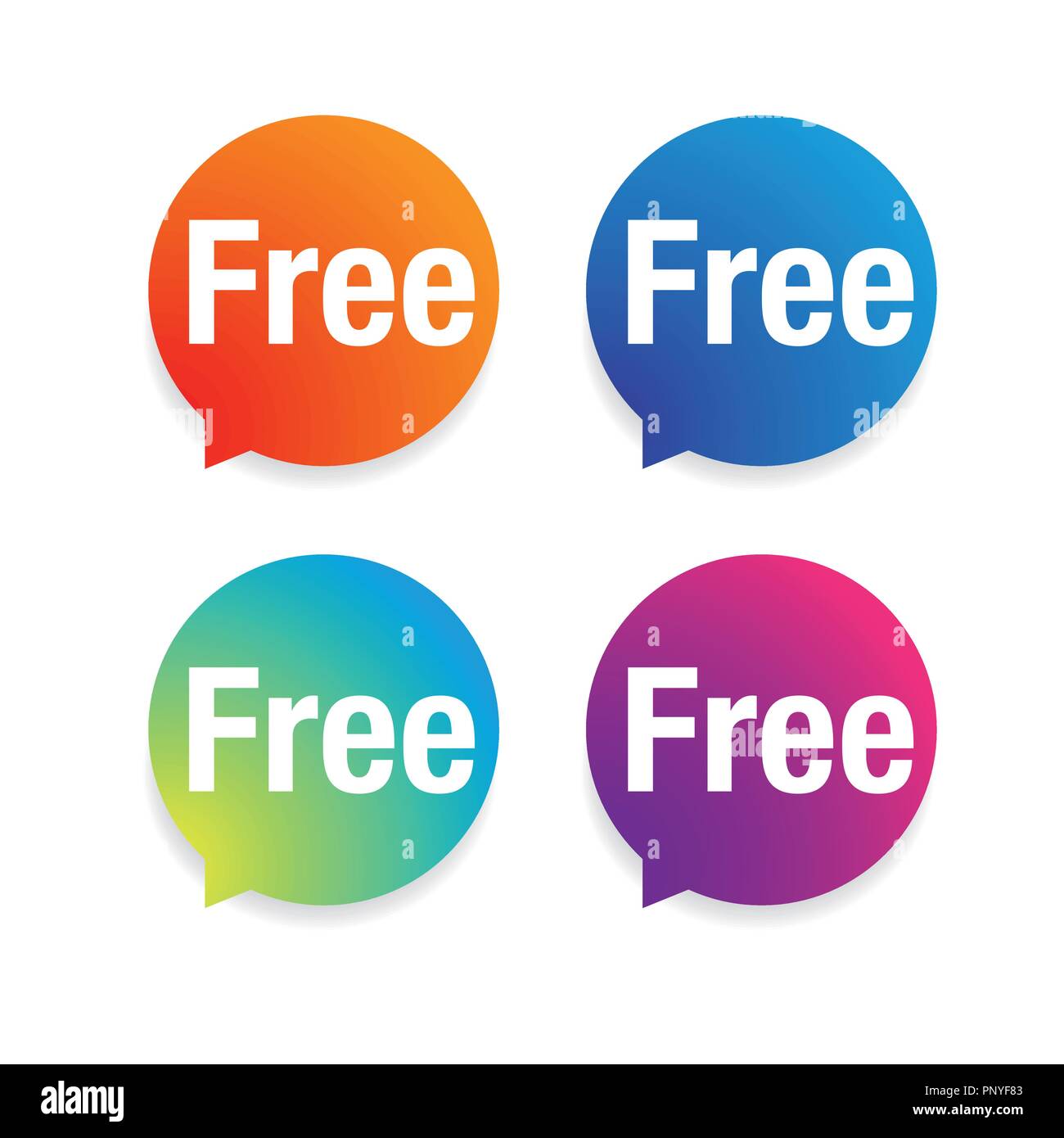 Free label tag bubble vector Stock Vector Image & Art - Alamy