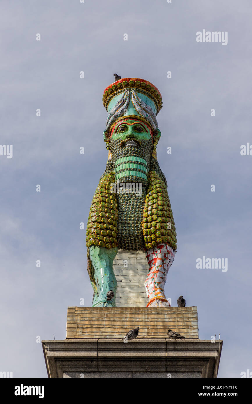 Fourth plinth in trafalgar square hi-res stock photography and images ...
