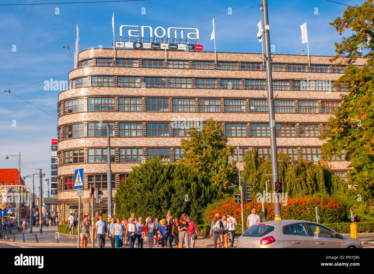 Renoma shopping mall, Department Store in Wroclaw, Poland. (formerly ...
