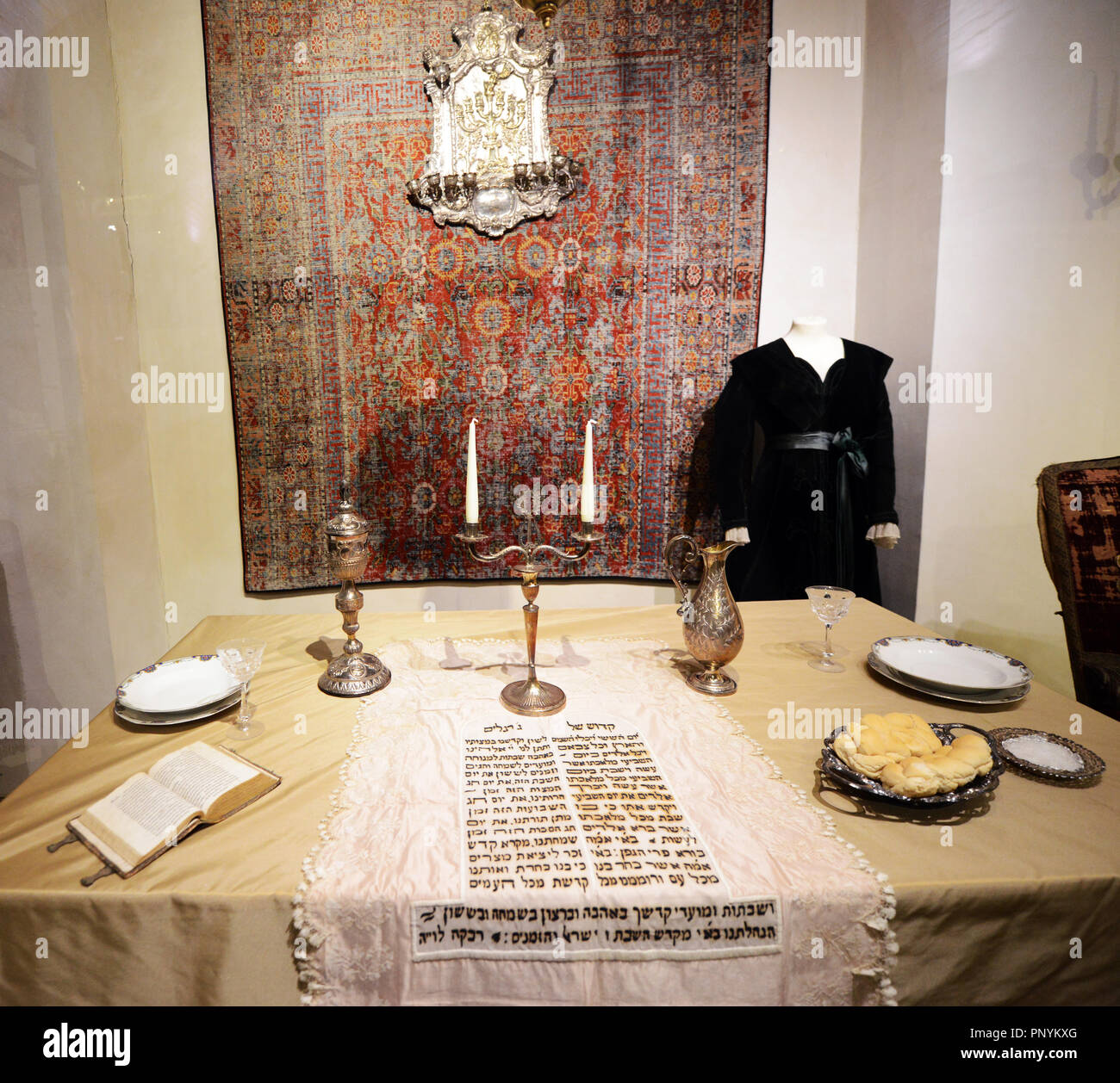 The Jewish museum at the Great Synagogue of Rome Stock Photo - Alamy