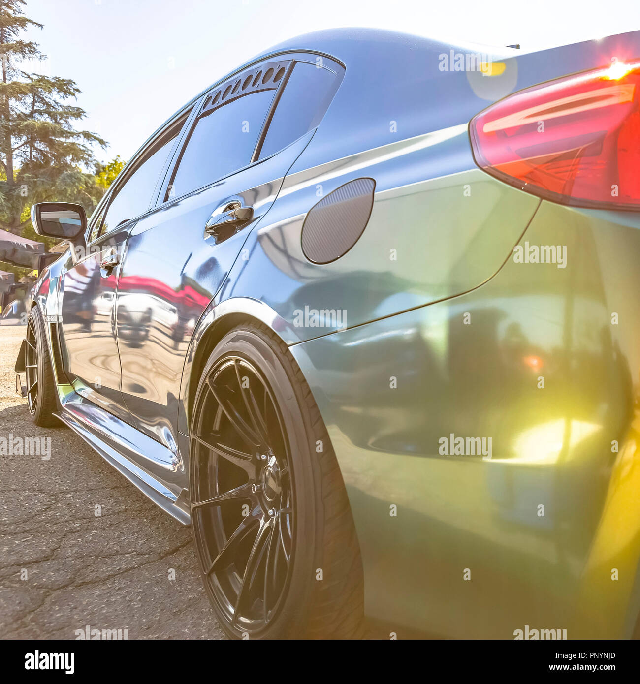 Reflective rims of car hi-res stock photography and images - Alamy