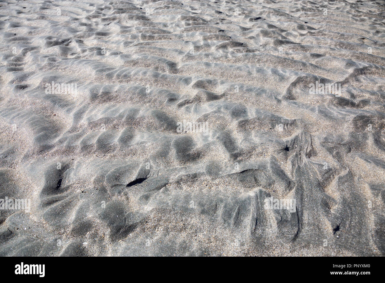 Sand formation on the beach. Taken in San Josef Bay, Northern Vancouver ...