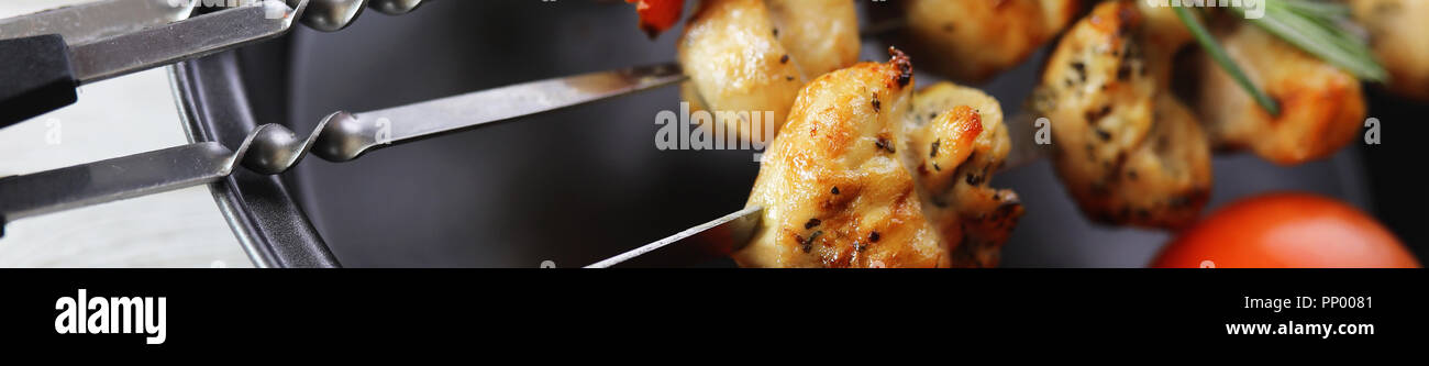 Long horizontal background of vegetables grilled Stock Photo - Alamy