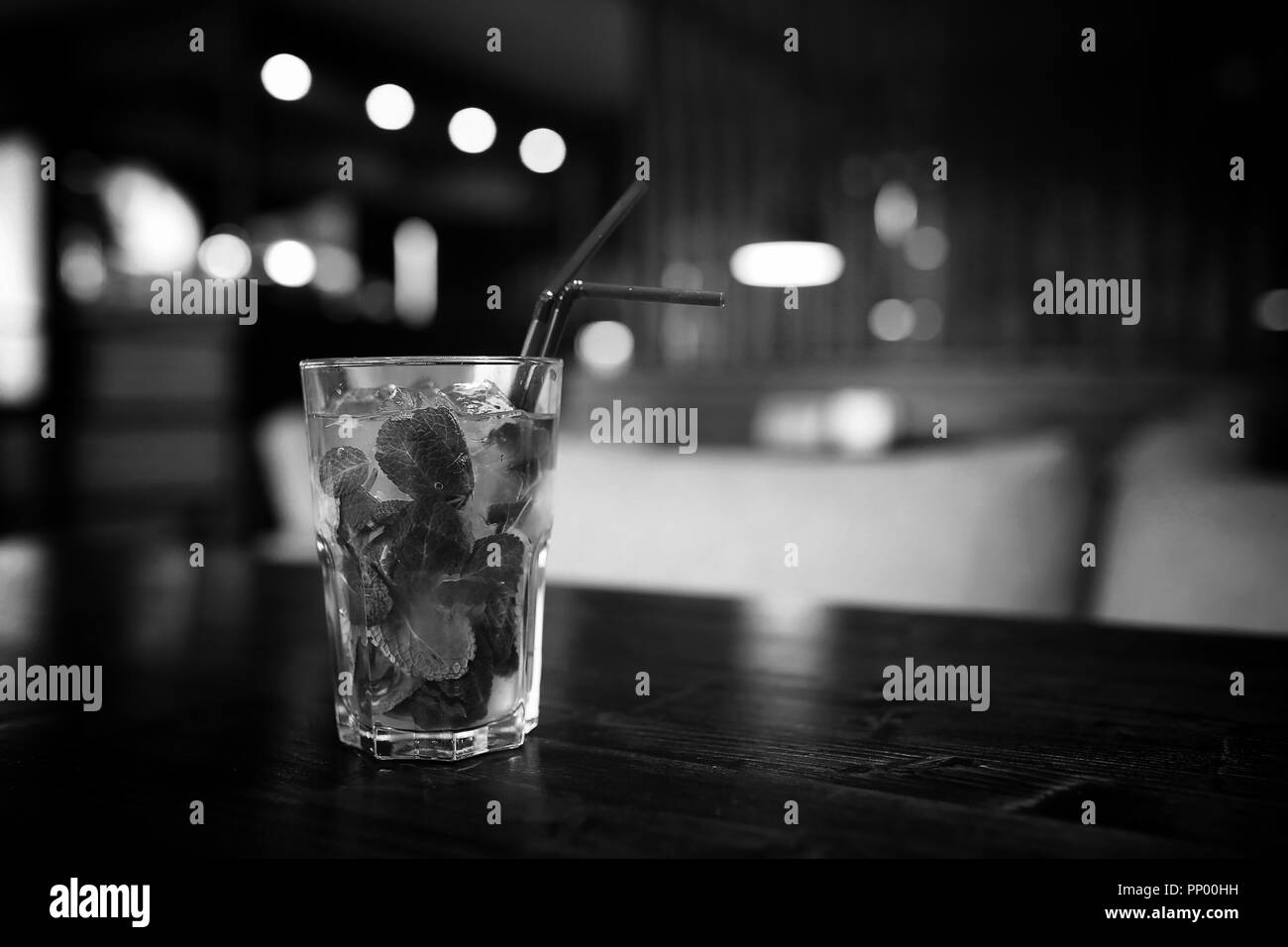 A table in a cafe objects Stock Photo - Alamy