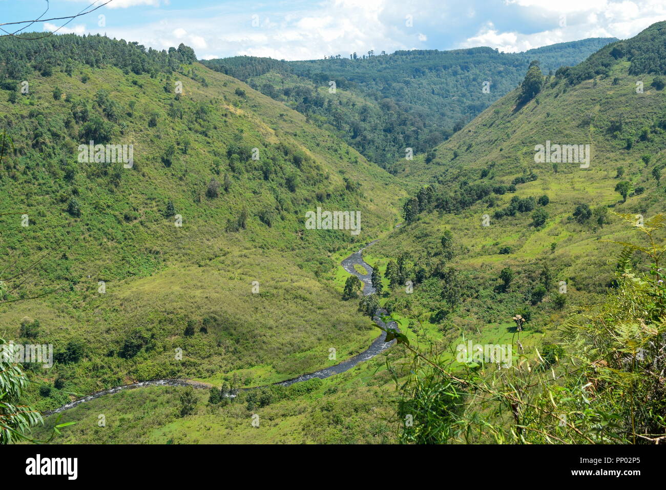 The volcanic rock formations at Elephant Hill, Kenya Stock Photo - Alamy