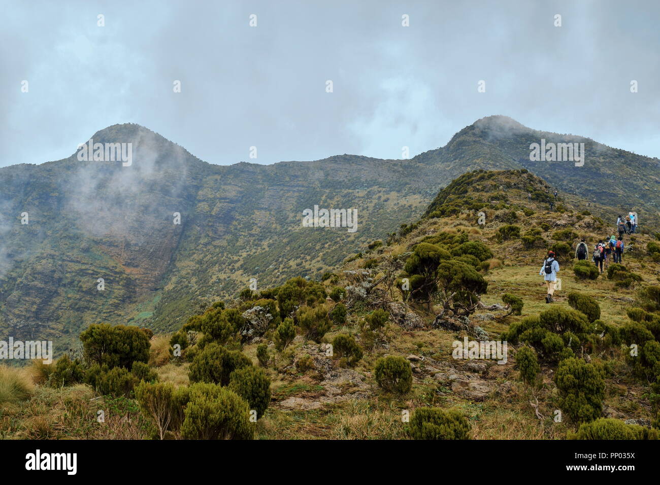 The volcanic rock formations at Elephant Hill, Kenya Stock Photo - Alamy