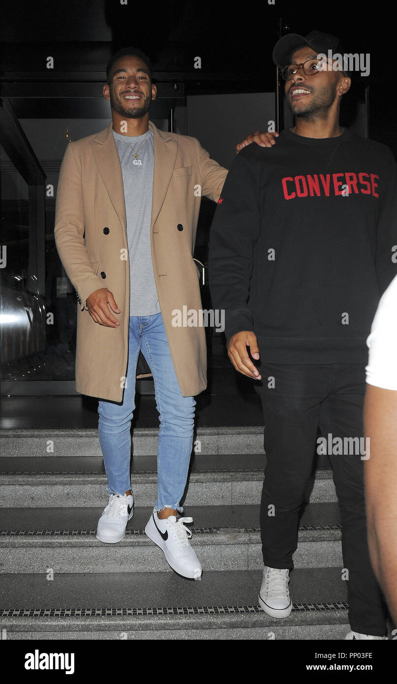 Tallia Stprm and Josh Denzel at 100 Wardour Featuring: Josh Denzel ...