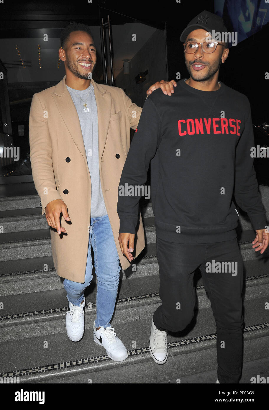 Tallia Stprm and Josh Denzel at 100 Wardour Featuring: Josh Denzel ...