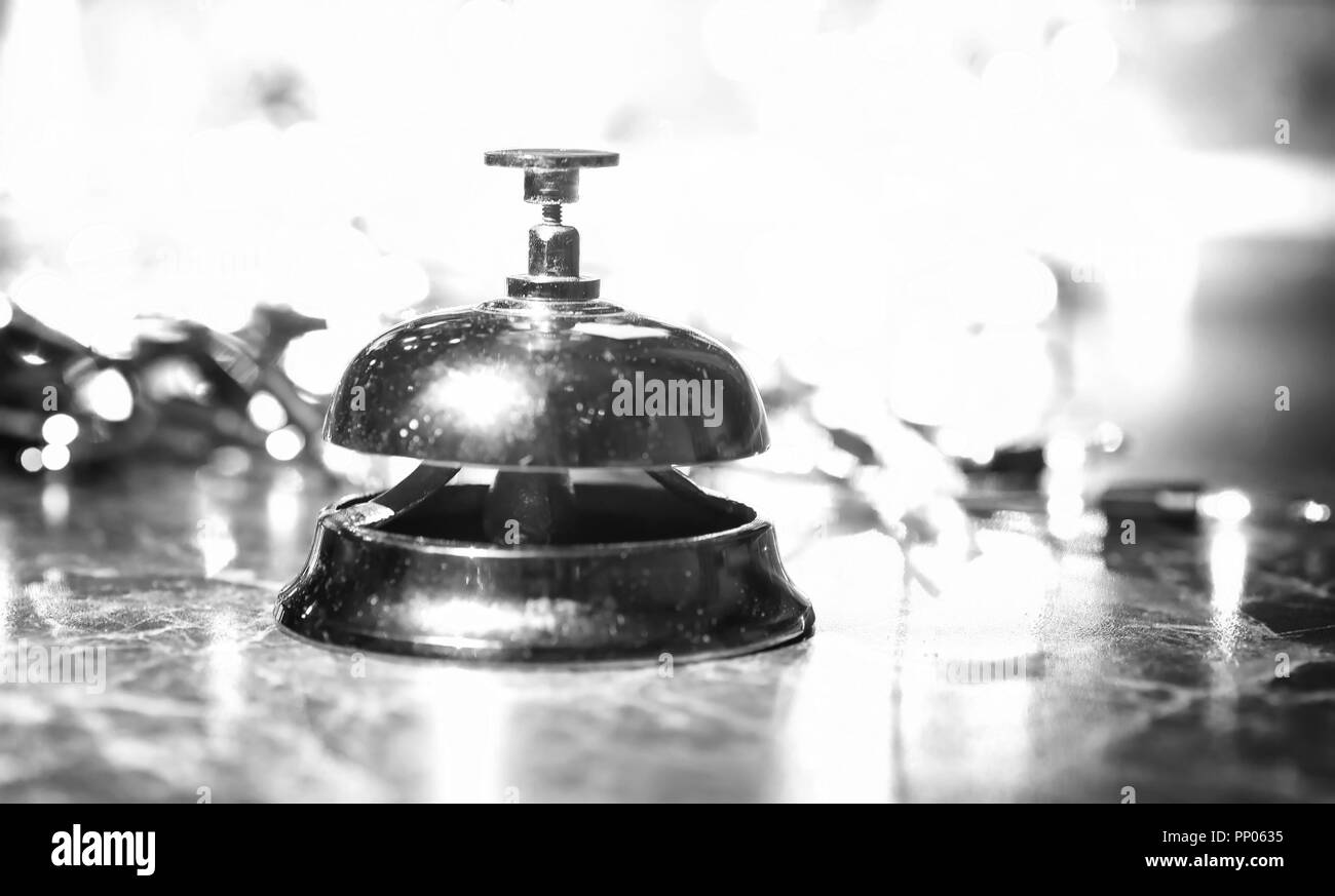 Welcome bell Black and White Stock Photos & Images - Alamy