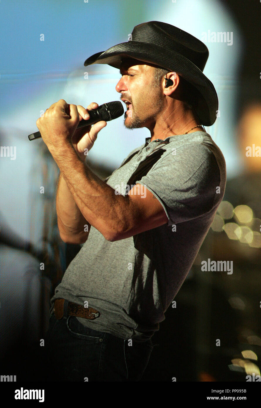 Tim McGraw performs in concert at the Cruzan Amphitheater in West Palm ...