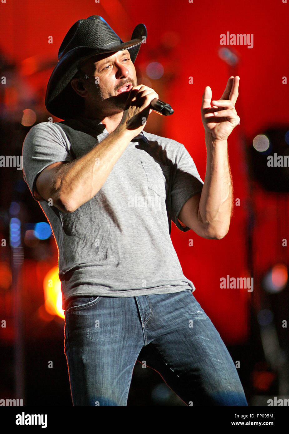 Tim McGraw performs in concert at the Cruzan Amphitheater in West Palm ...