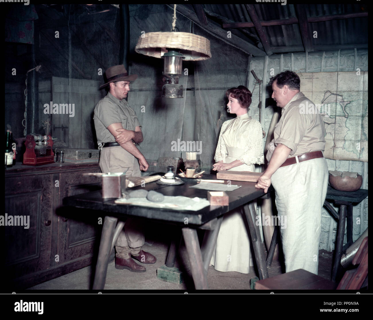 White Witch Doctor 1953 Robert Mitchum Stock Photos & White Witch ...