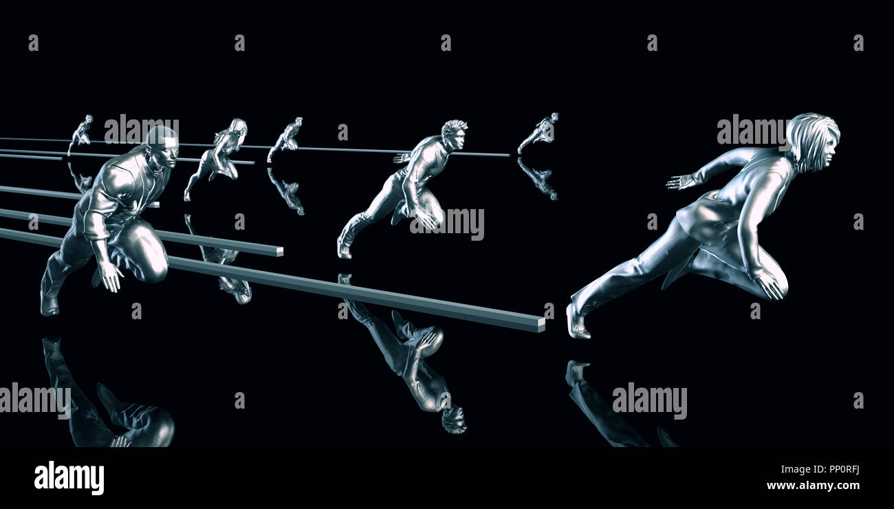 Business Services with a Dedicated Team Ready Stock Photo - Alamy