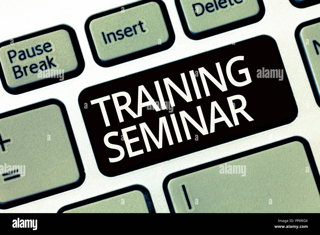 Word writing text Training Seminar. Business concept for Academic ...