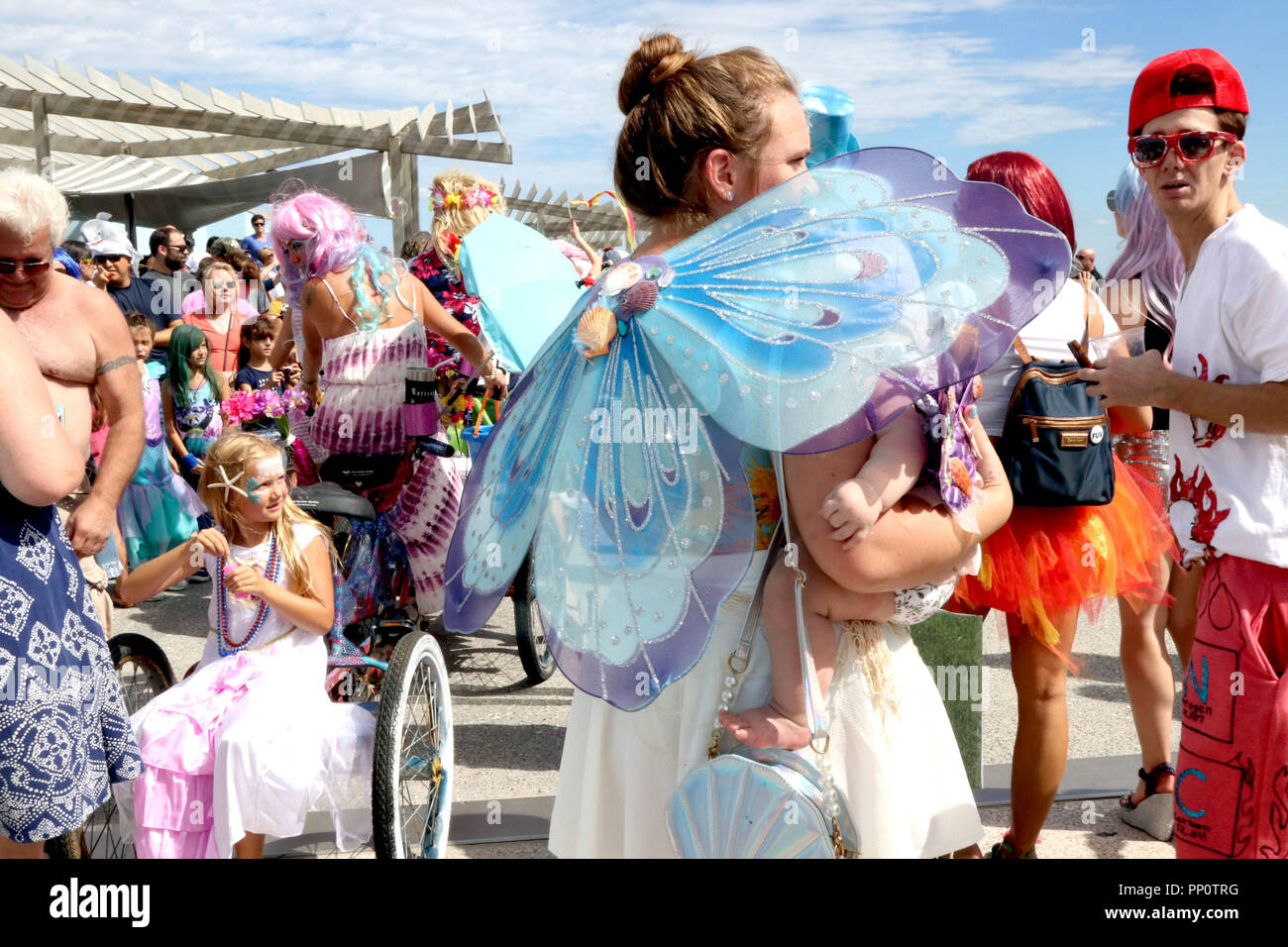 New York, USA. 22nd. Sep, 2018. The fourth annual Poseidon’s Parade at ...