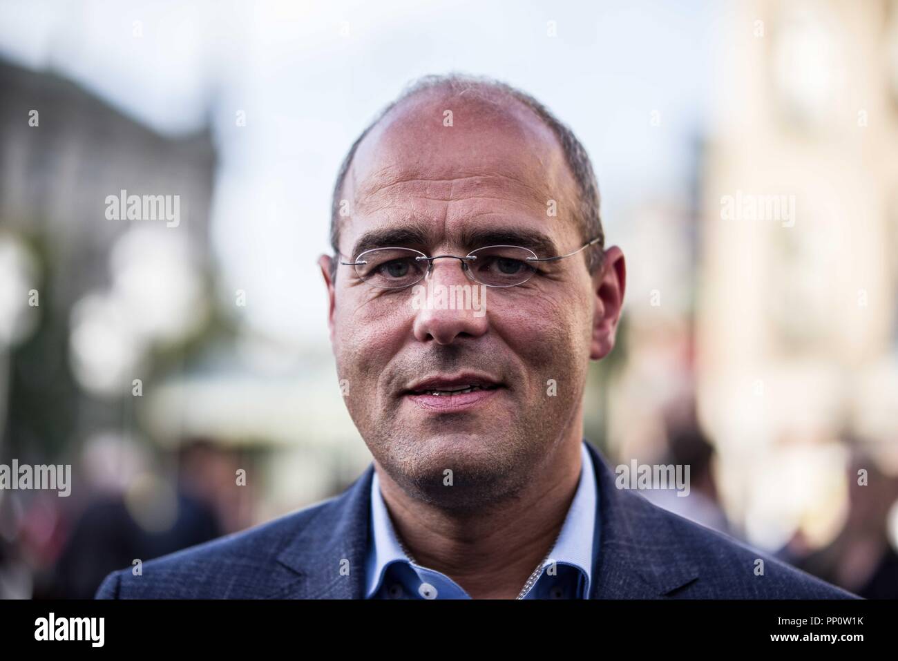 Munich, Bavaria, Germany. 22nd Sep, 2018. Peter Boehringer of the AfD in the Bundestag. This ...