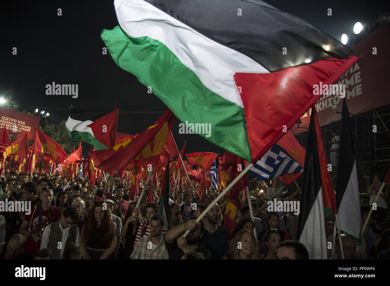 Greek communist party hi-res stock photography and images - Alamy