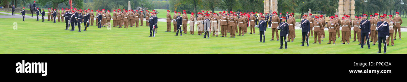 Queens own yeomanry panorama hi-res stock photography and images - Alamy