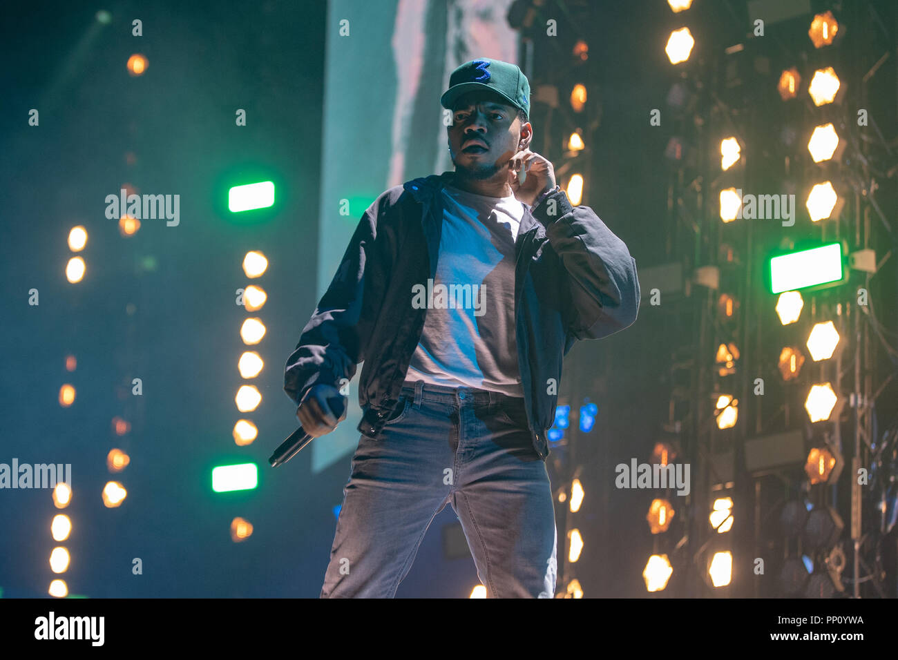 London, UK. 22nd September 2018, American rapper, singer, songwriter ...