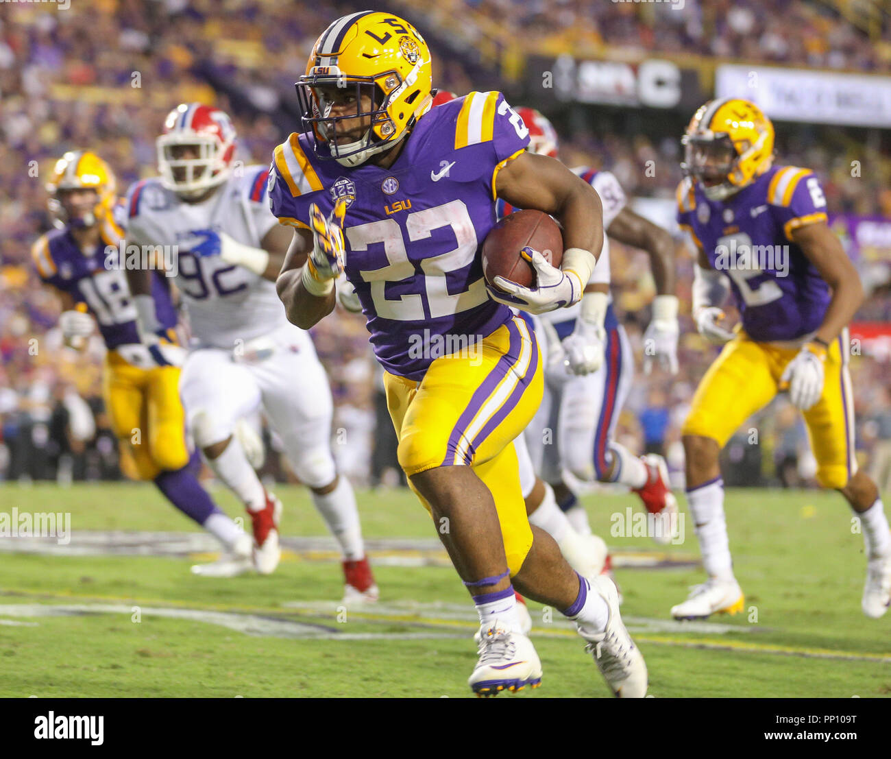 Lsu Tigers Football 2018 High Resolution Stock Photography and Images ...