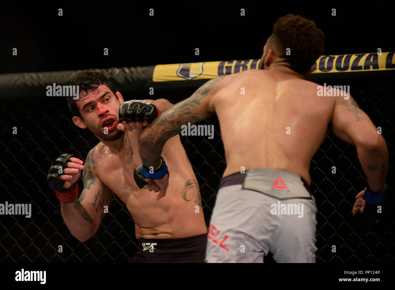 Sao Paulo, Brazil. 22 September 2018. Renan Barao vs. Andre Ewell ...