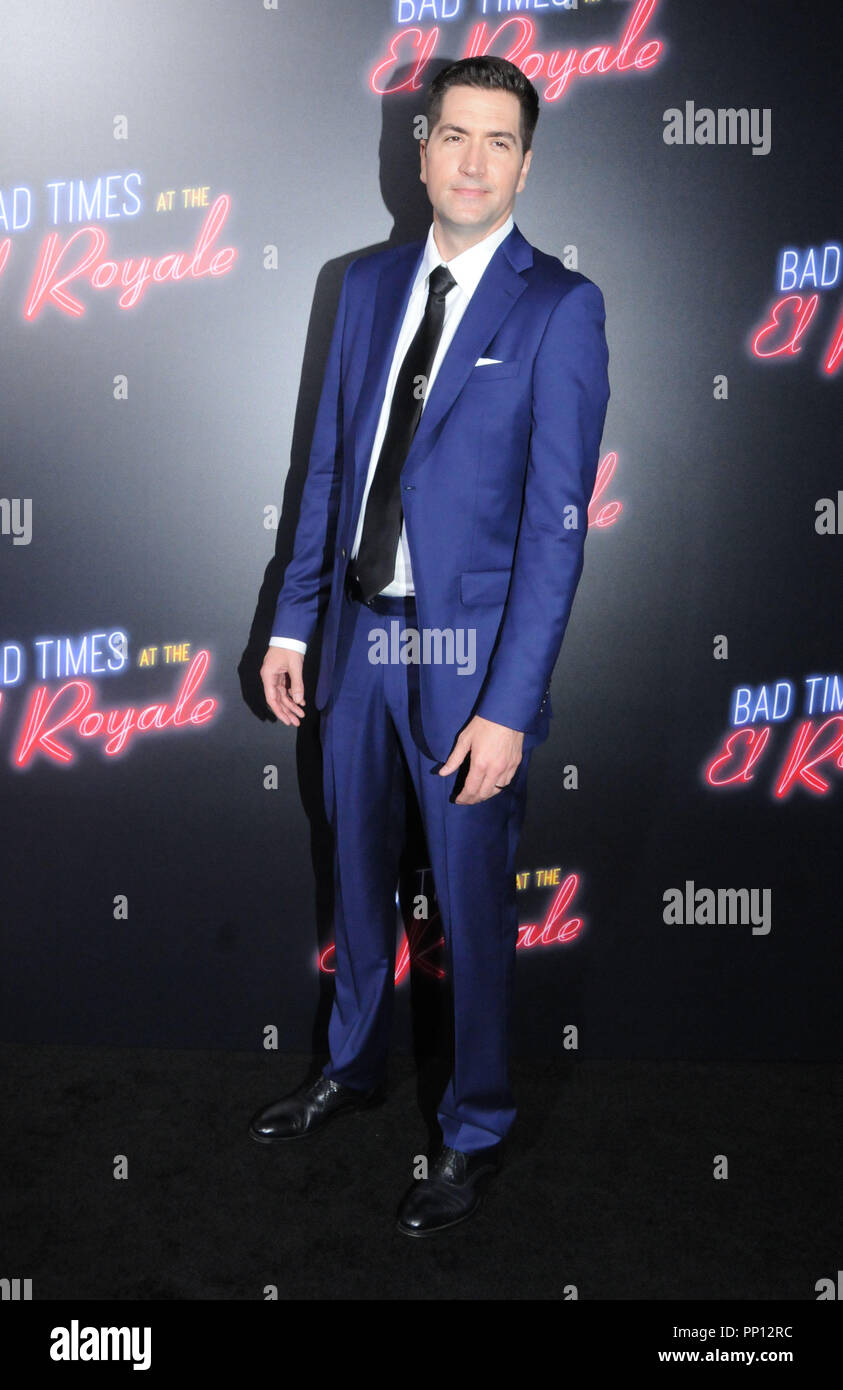Hollywood, USA. 22 September 2018. Director Daniel Goddard attends the ...