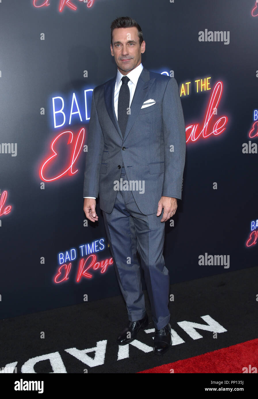 Hollywood, California, USA. 22nd Sep, 2018. Jon Hamm arrives for the ...