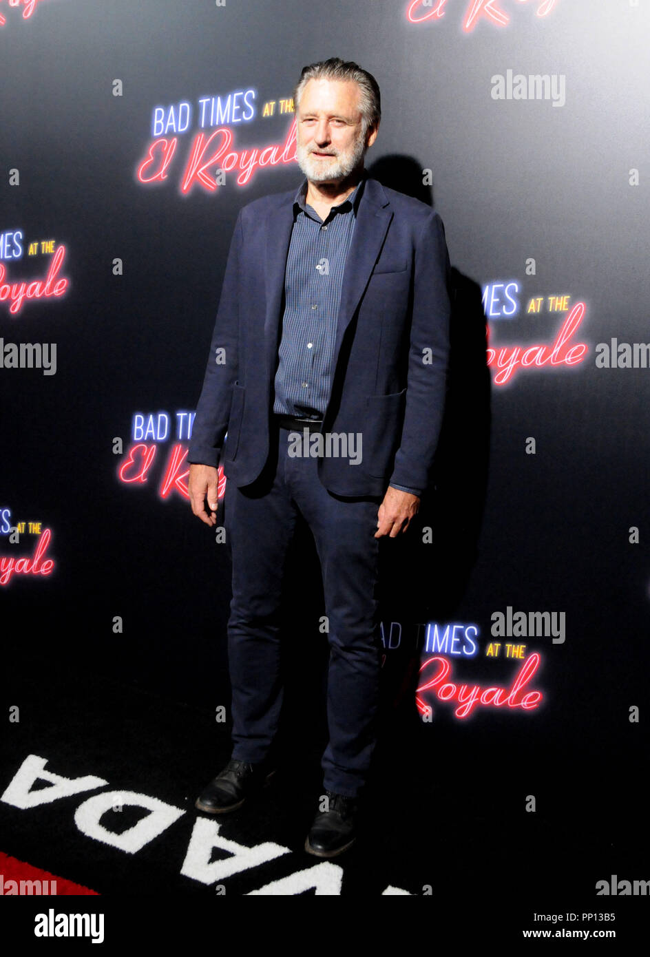 Hollywood, USA. 22 September 2018. Actor Bill Pullman attends the ...